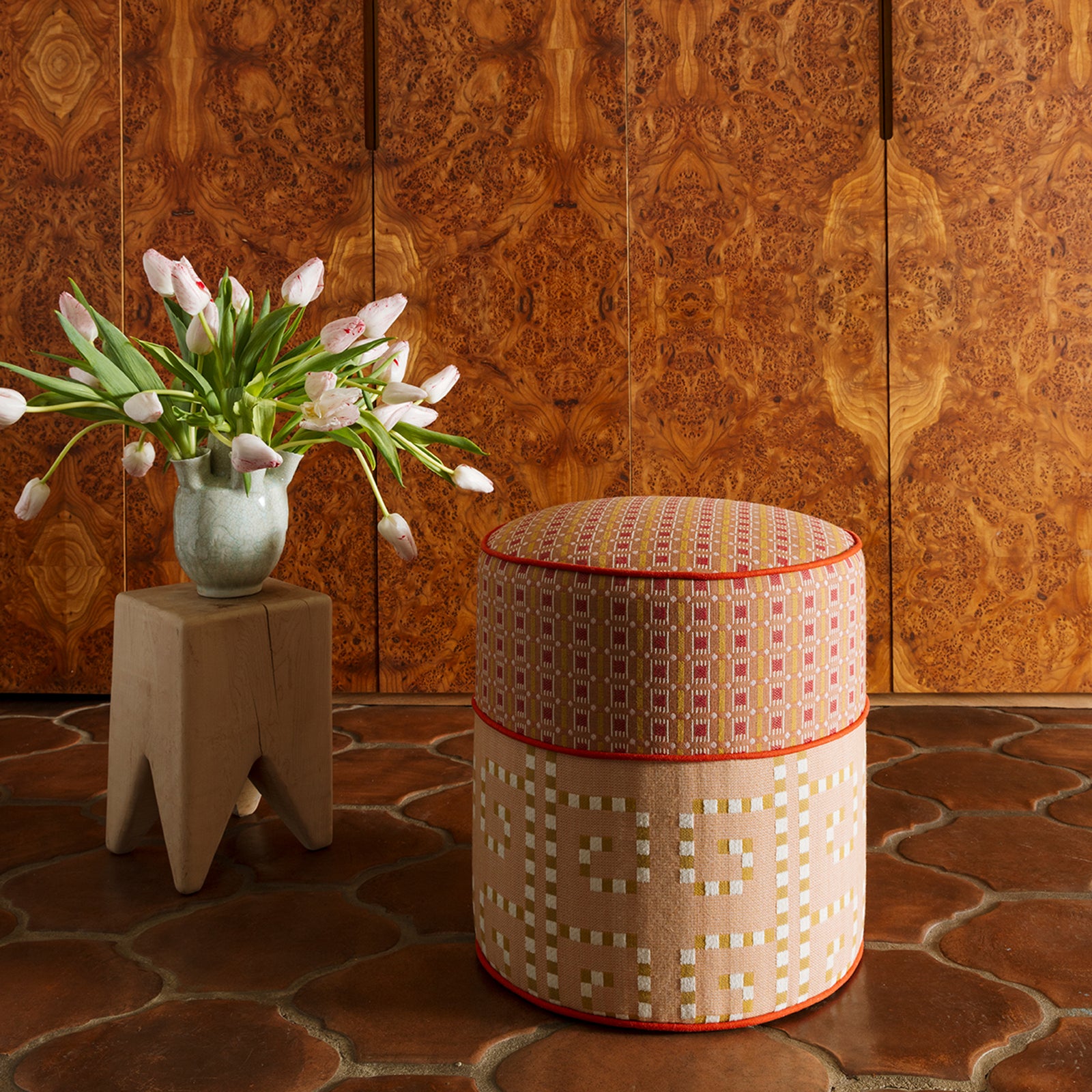 Key Fabric | Peach – Block Shop