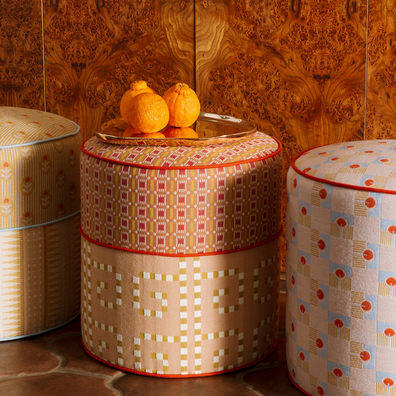 Key Fabric | Peach – Block Shop