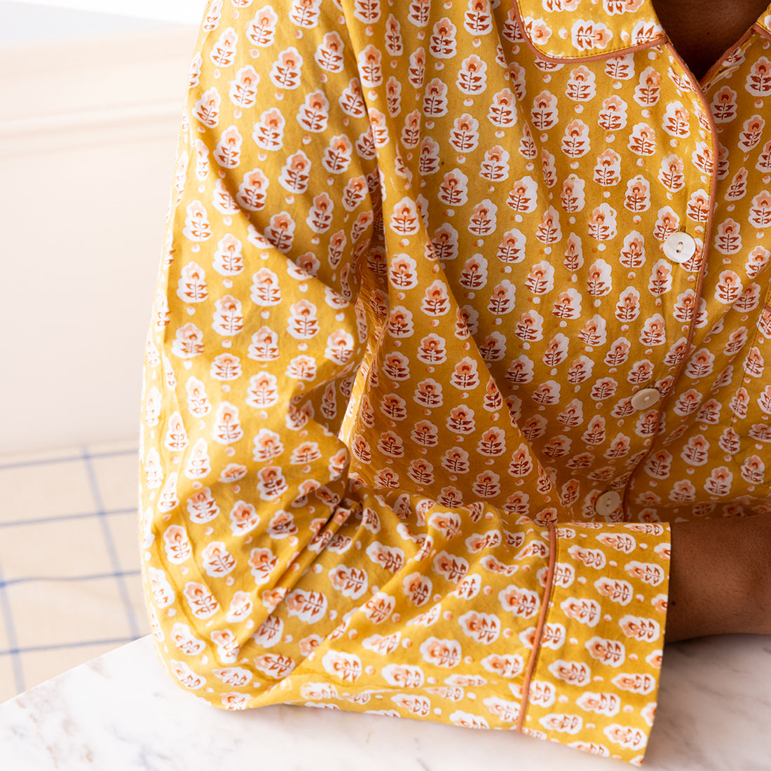 Pajama Set | Ochre – Block Shop