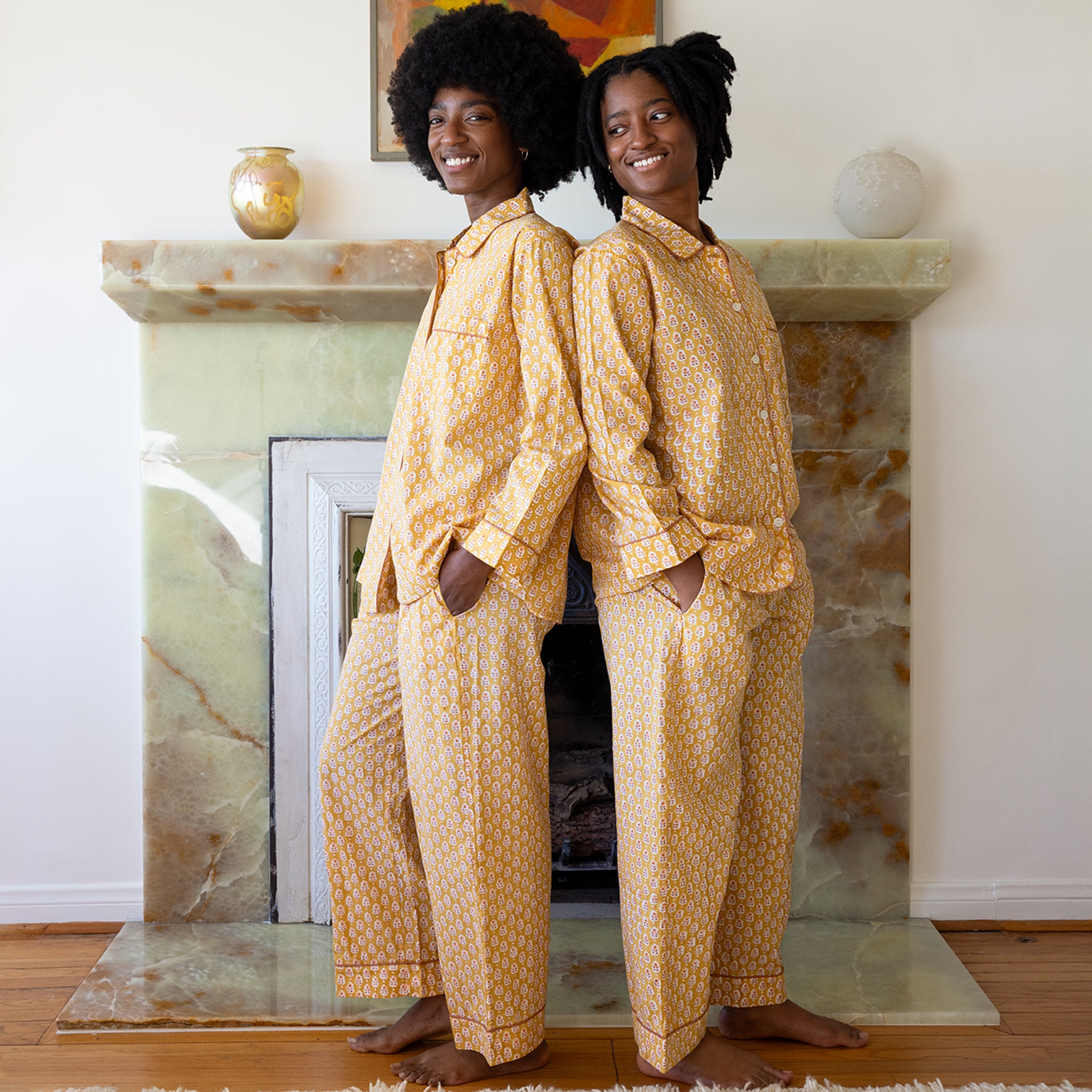 Pajama Set | Ochre – Block Shop