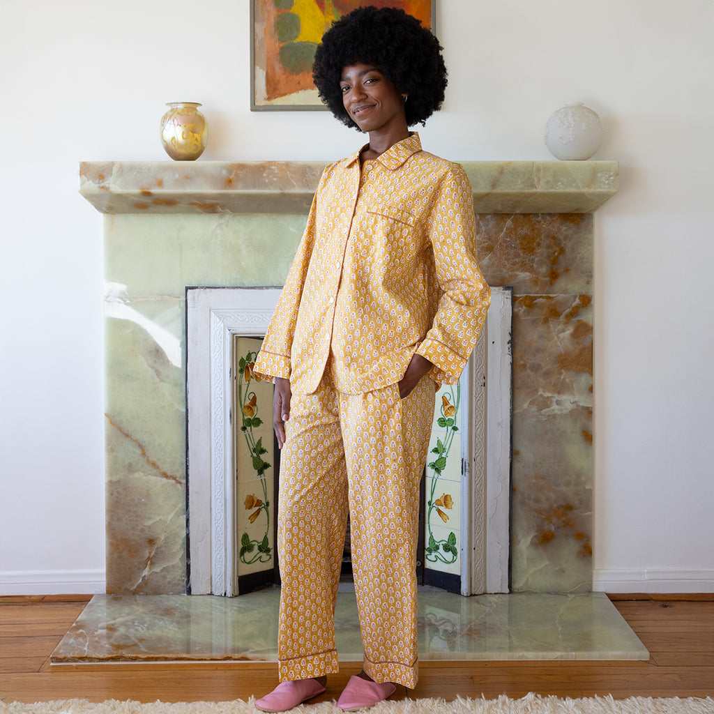 Pajama Set | Ochre – Block Shop