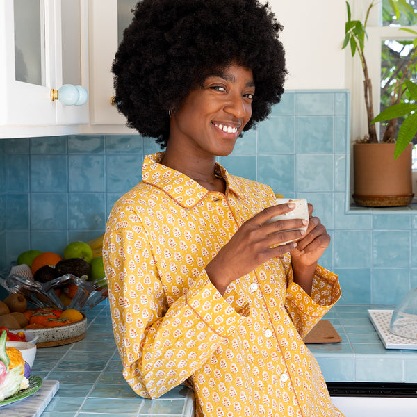 Pajama Set | Ochre – Block Shop