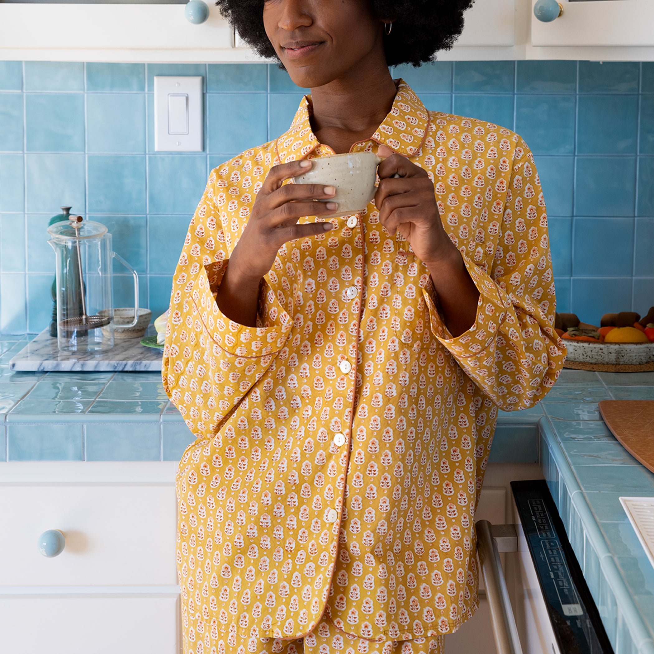 Pajama Set | Ochre – Block Shop