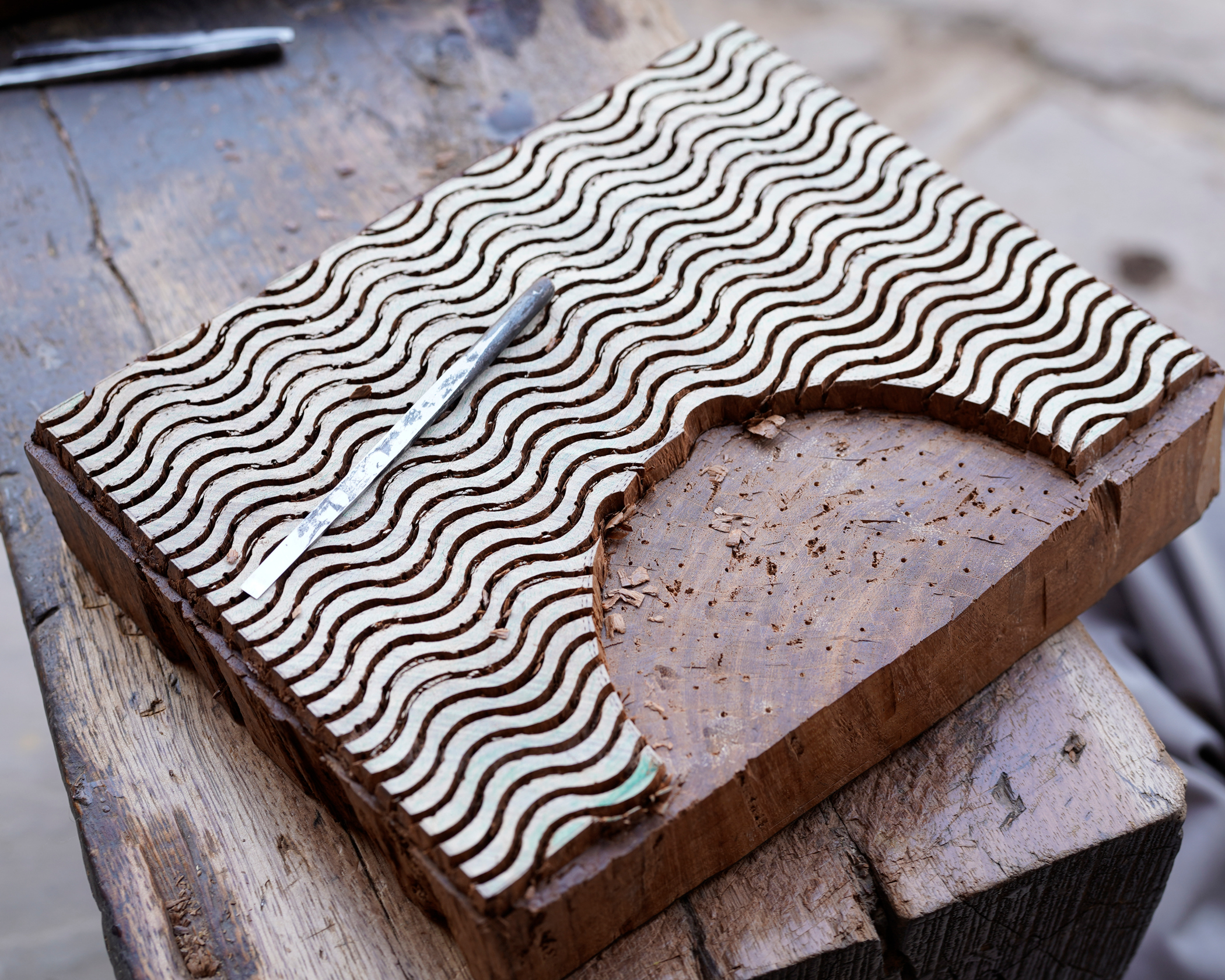Waning Crescent | Woodblock Print – Block Shop