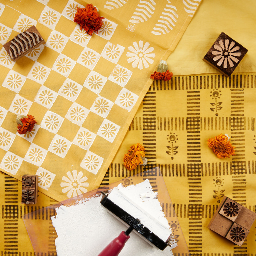 Marigold Dye & Print Kit – Block Shop