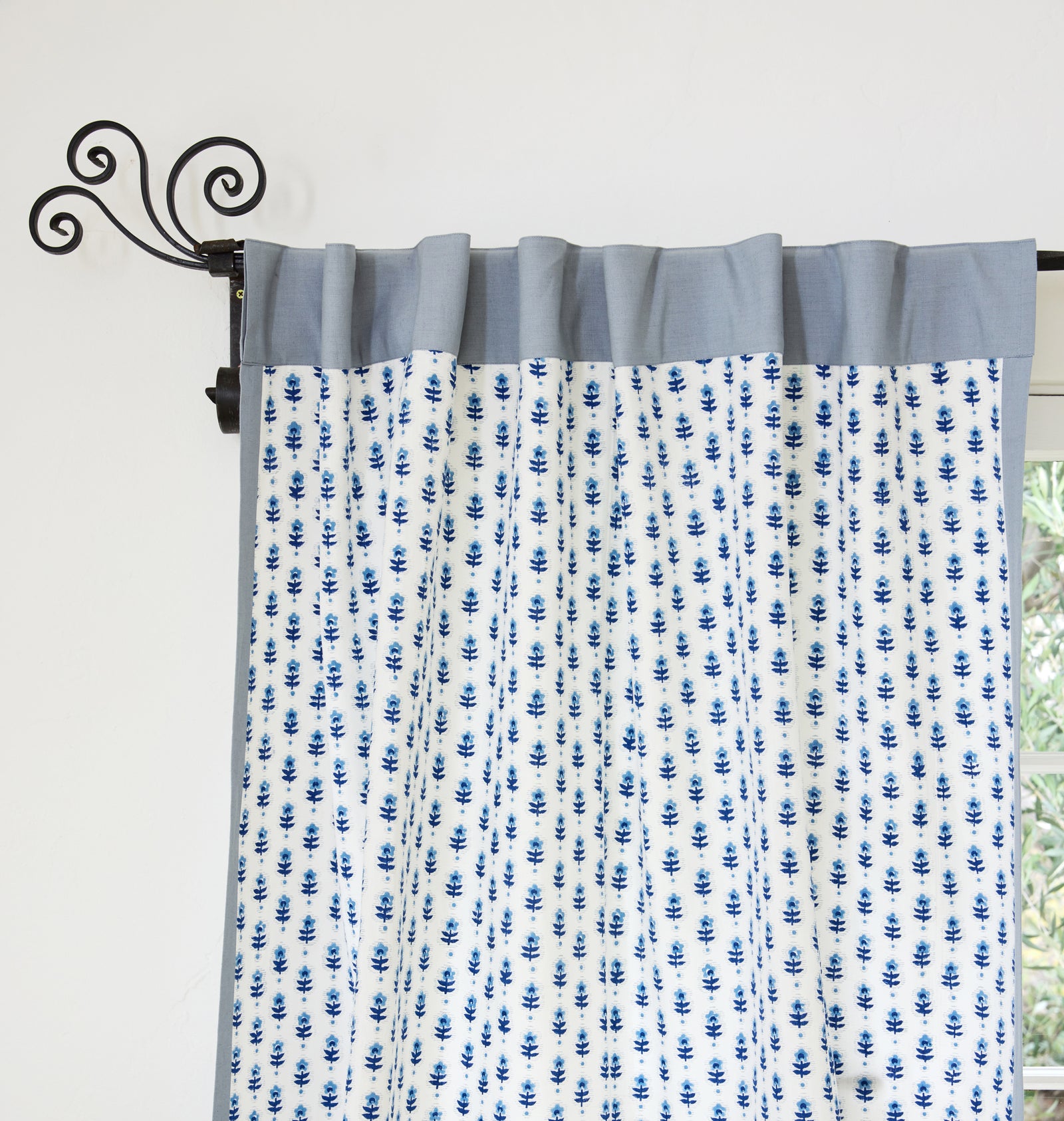 Periwinkle Curtain | Cornflower – Block Shop