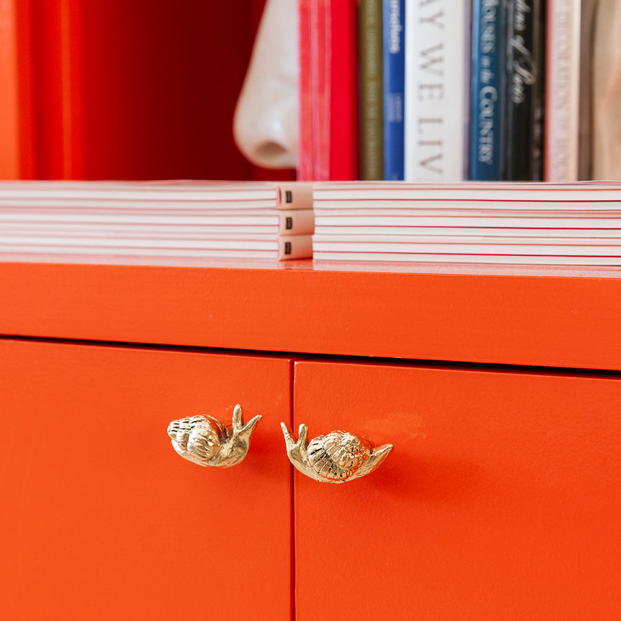 Snail (Left Facing) Knob – Block Shop