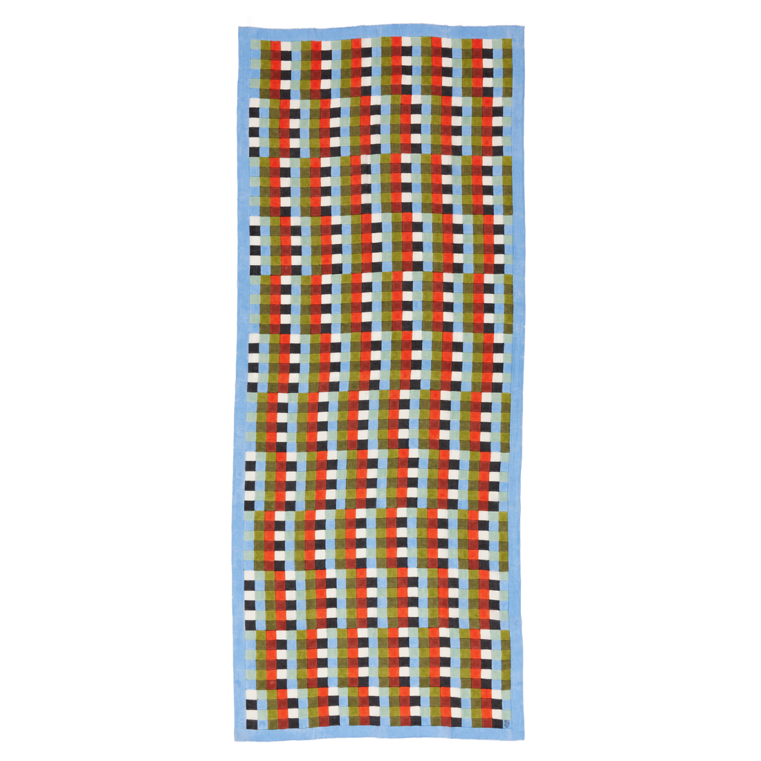 Primary Split Bars Long Scarf – Block Shop