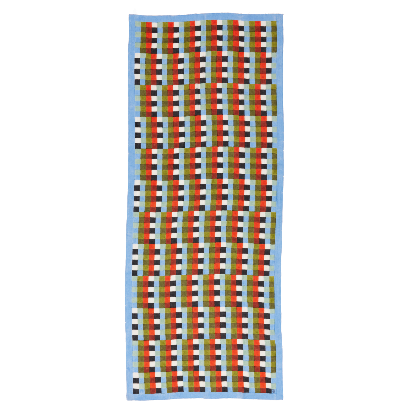 Primary Split Bars Long Scarf – Block Shop