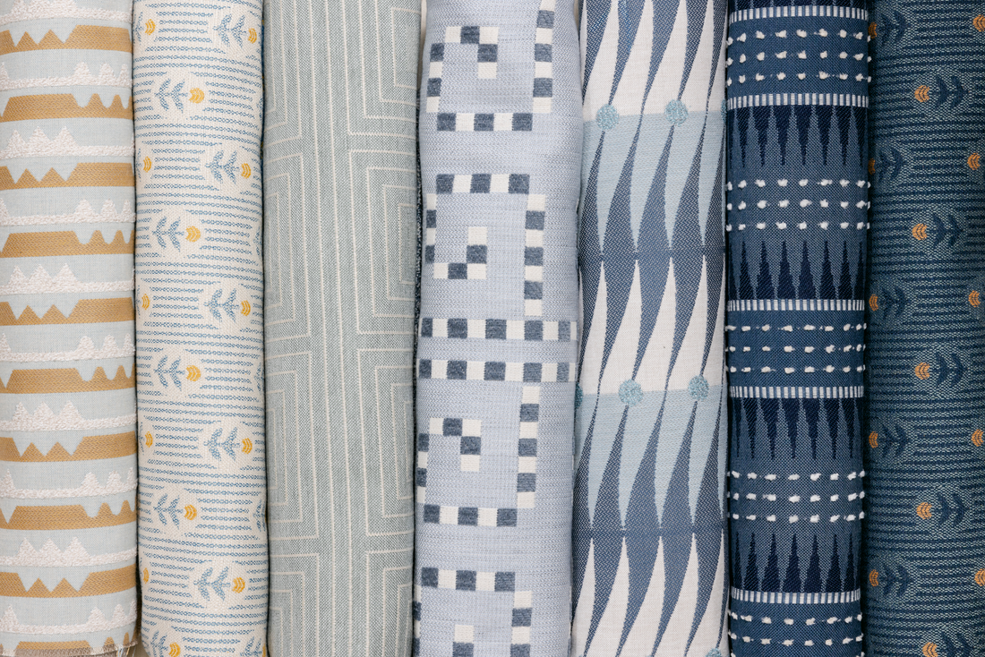Backgammon Fabric | Slate – Block Shop