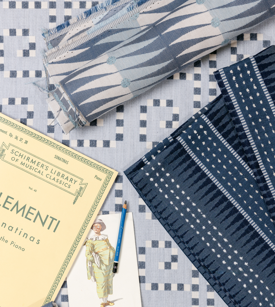 Backgammon Fabric | Slate – Block Shop