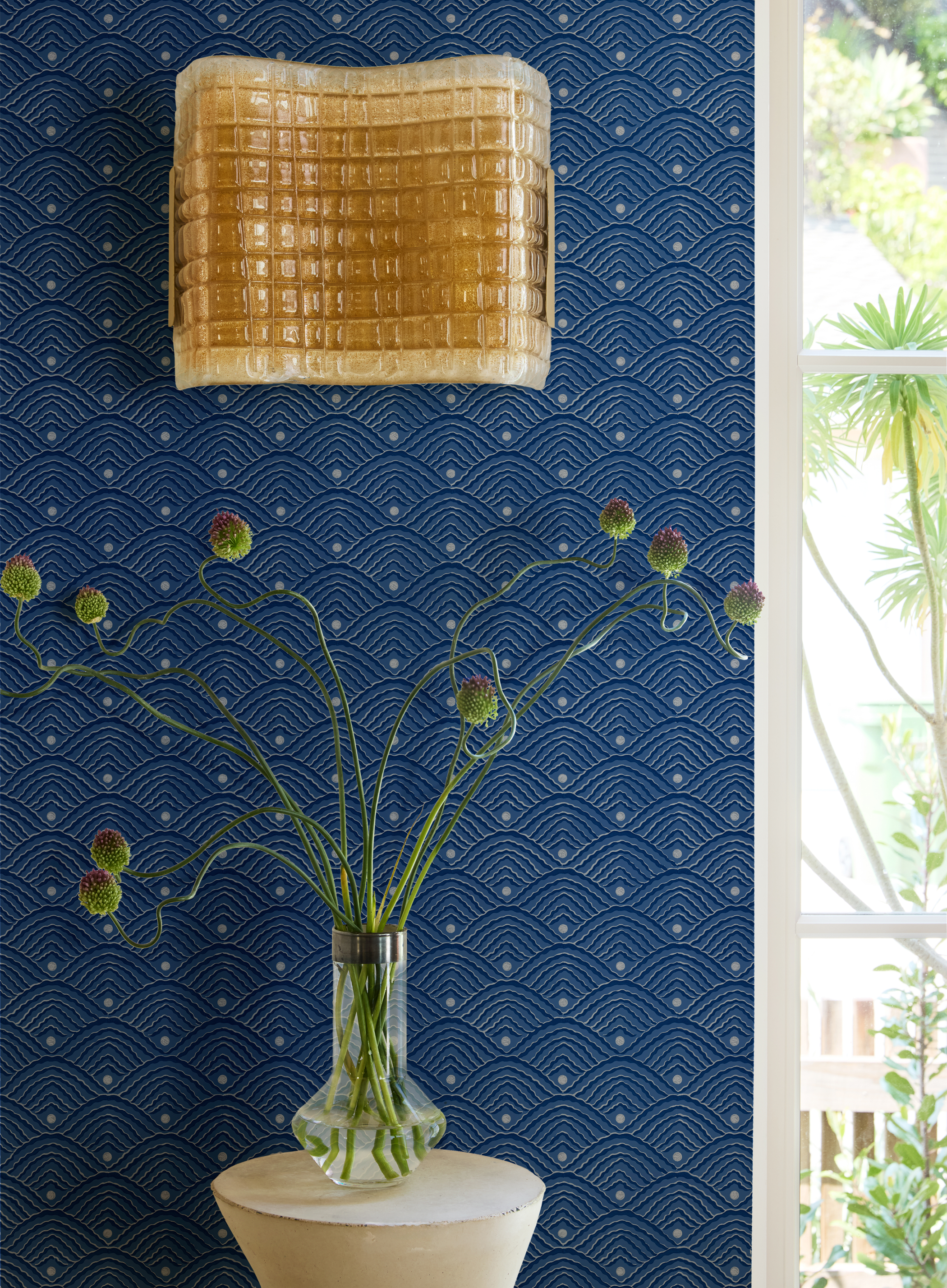 Valley Dot Wallpaper | Lake – Block Shop