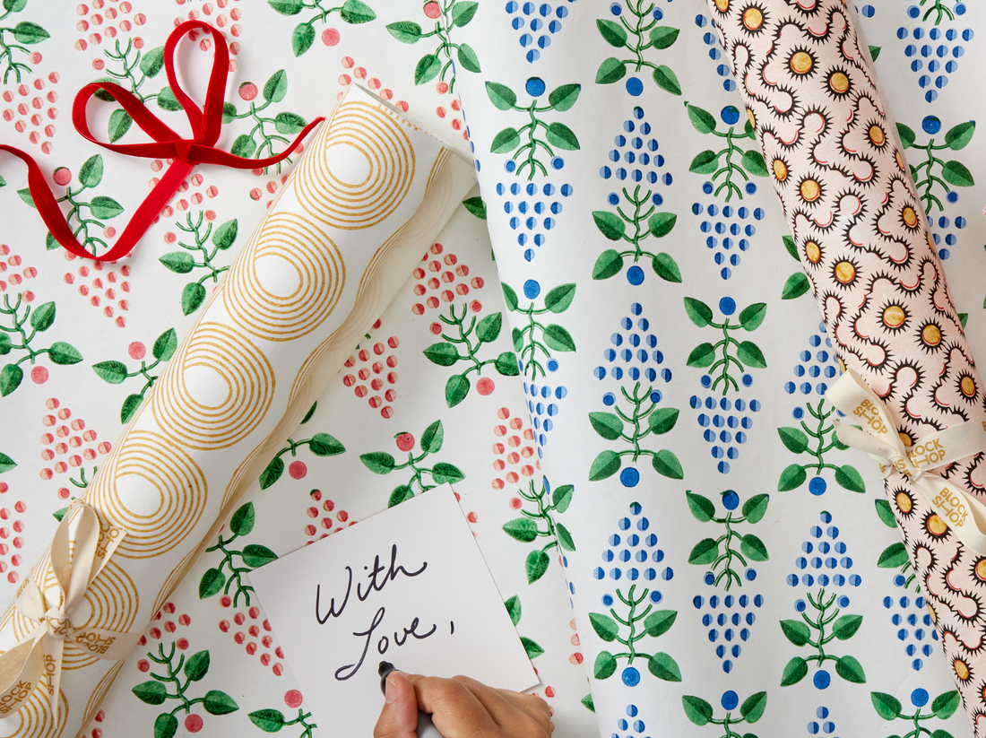 Sundial Wrapping Paper | Burgundy – Block Shop