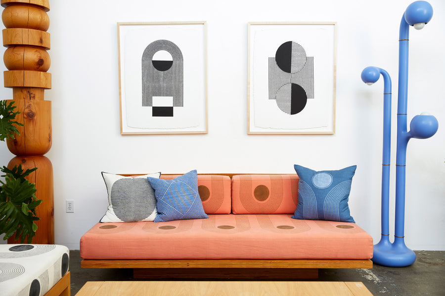 Eclipse | Black | Woodblock Print – Block Shop