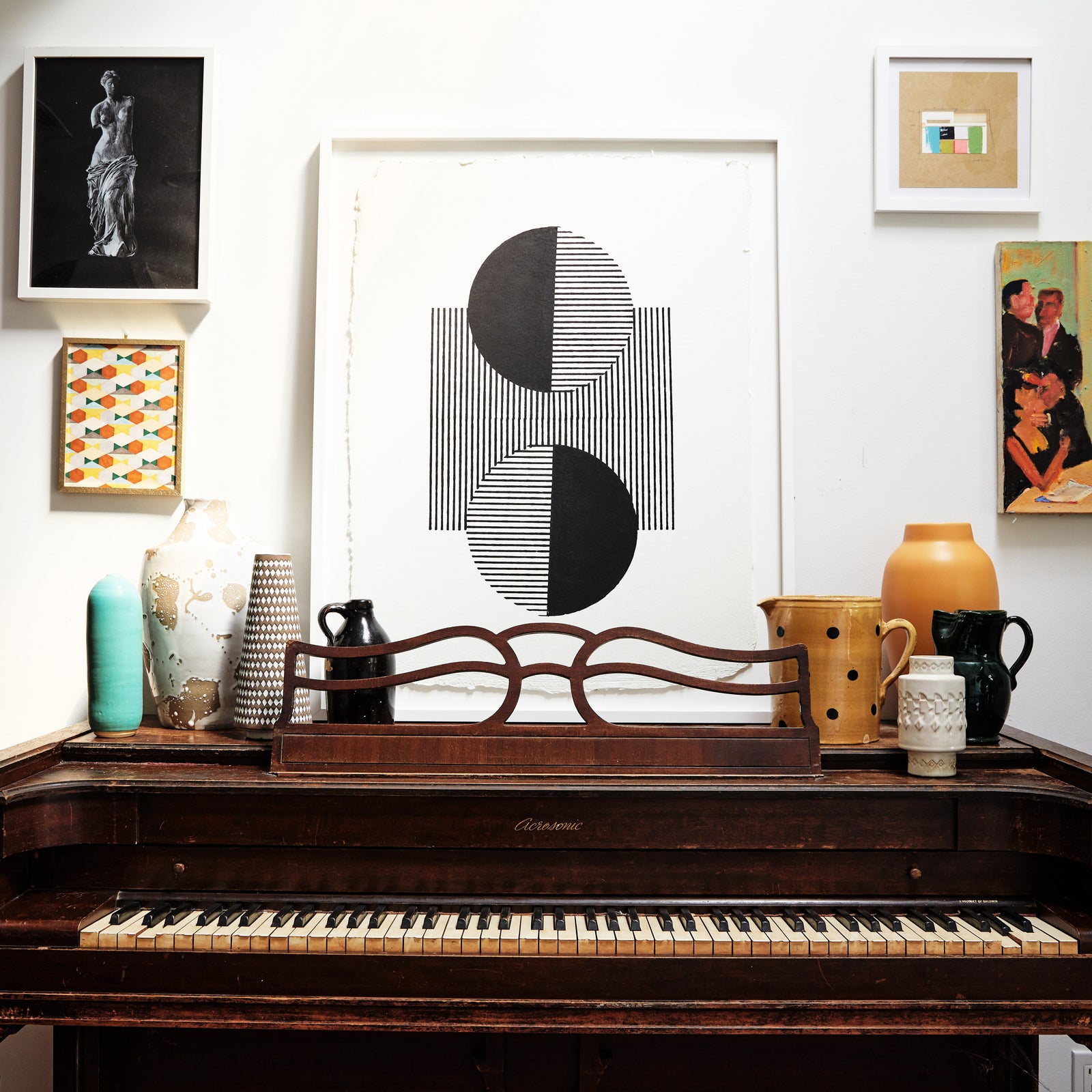 Eclipse | Black | Woodblock Print – Block Shop