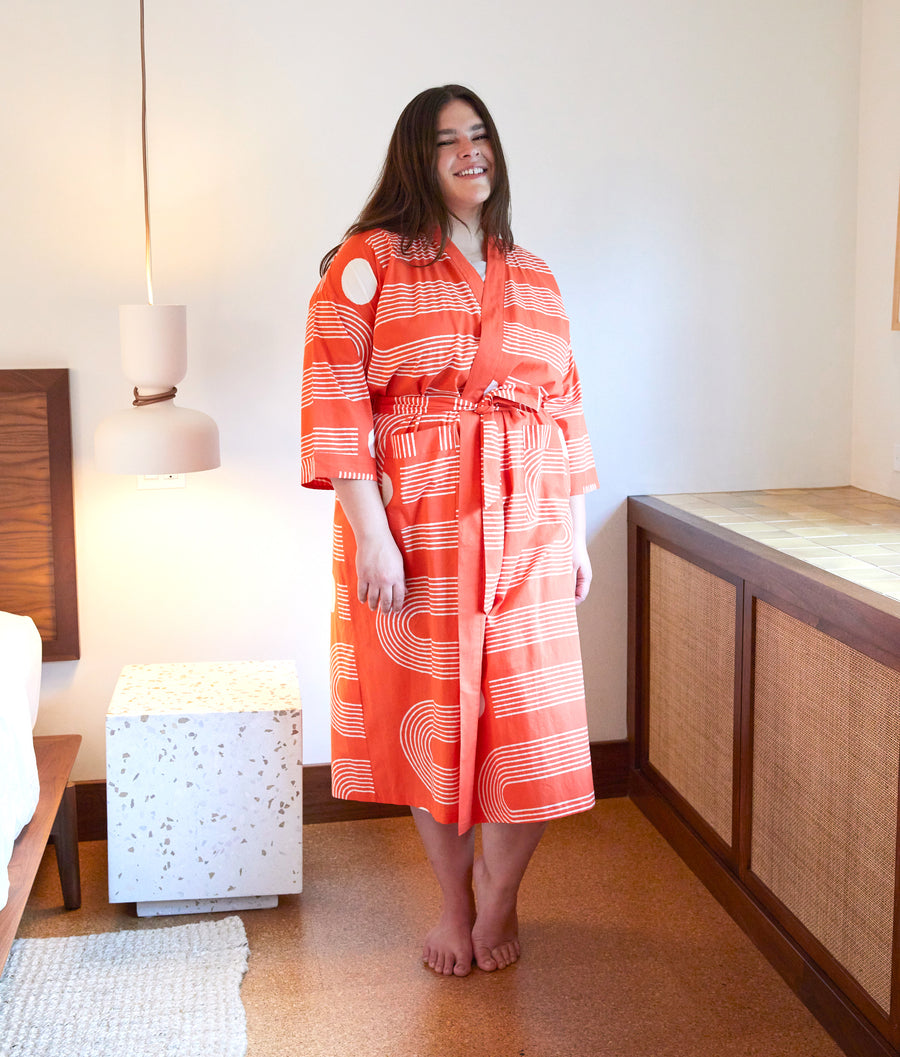 Sidewinder Robe | Poppy – Block Shop